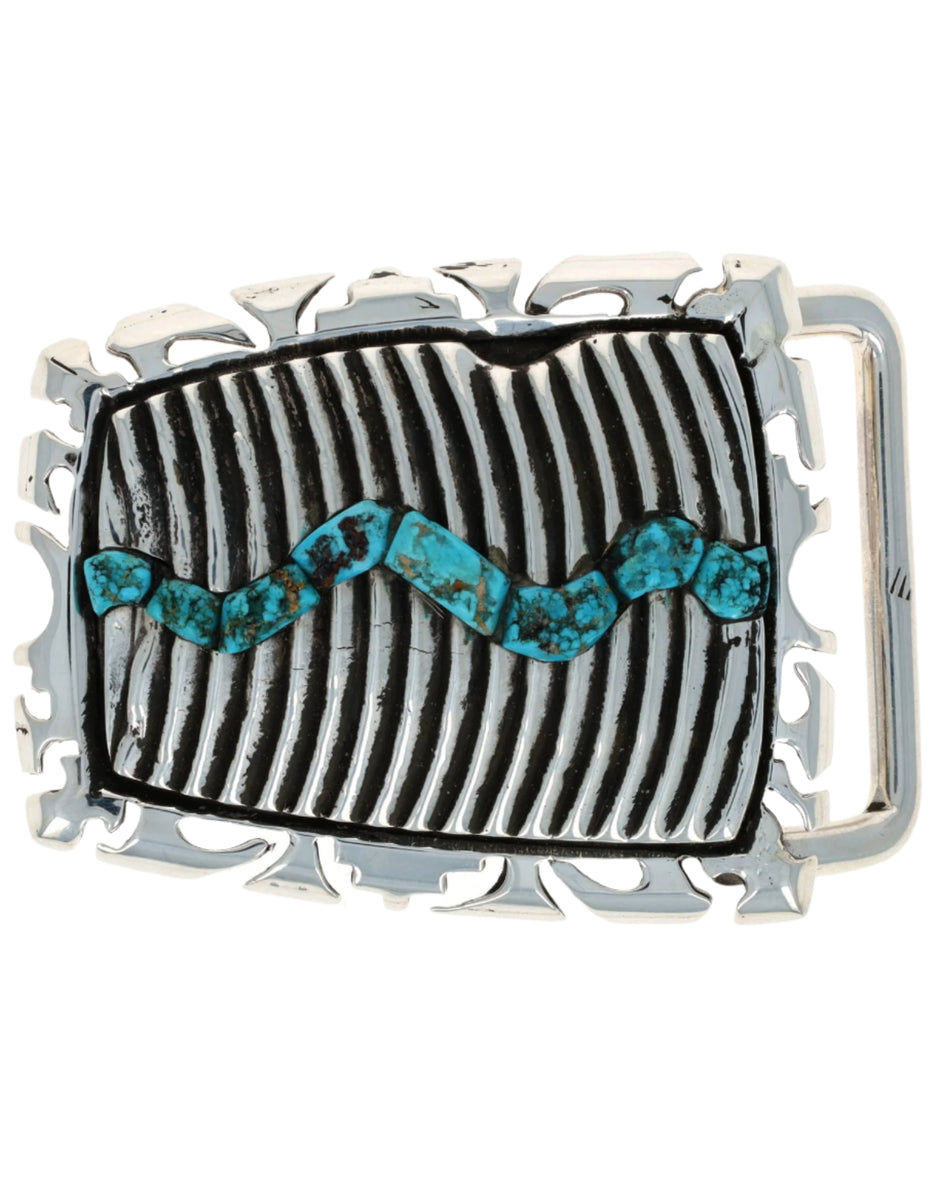 Turquoise Belt Buckles - Vintage Turquoise Belt Buckles | SilverTQ