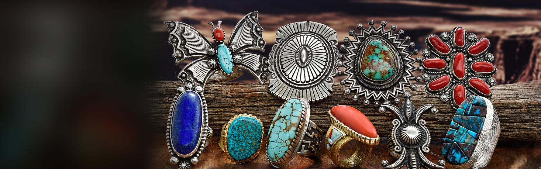Page 10 - Native American Rings - Antique, Navajo, Zuni and Silver ...