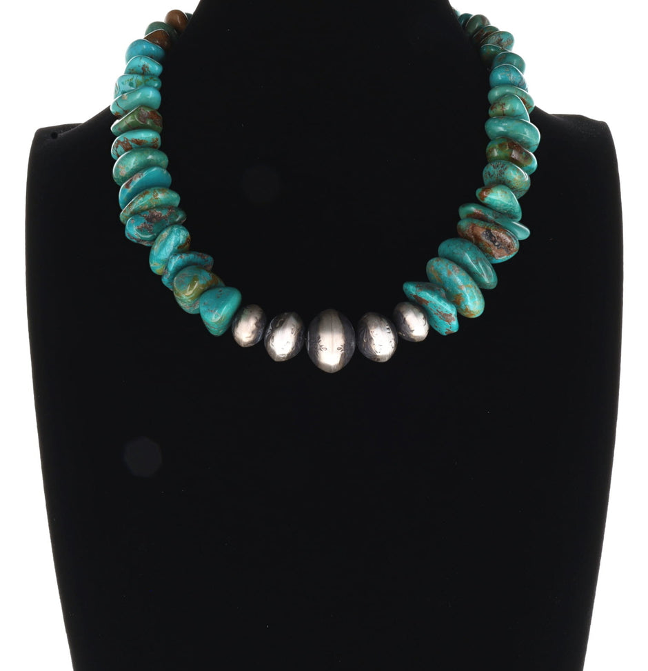 Sterling Silver Bead Necklaces | Navajo Bead Necklaces | SilverTQ