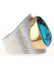 High Grade Natural Morenci Turquoise Ring - $4,200 - R#1828 - SilverTQ