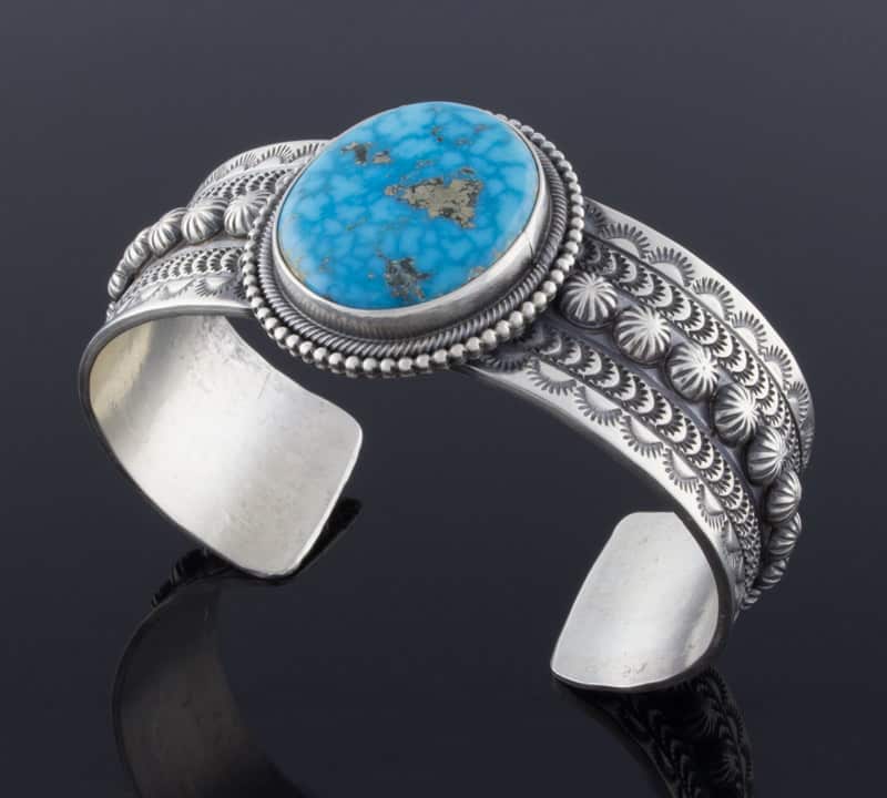 Native American Bracelets - Turquoise, Silver, Cuff, & More - SilverTQ