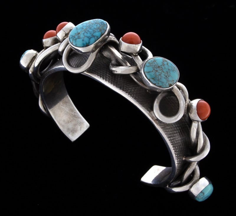 Native American Bracelets - Turquoise, Silver, Cuff, & More - SilverTQ